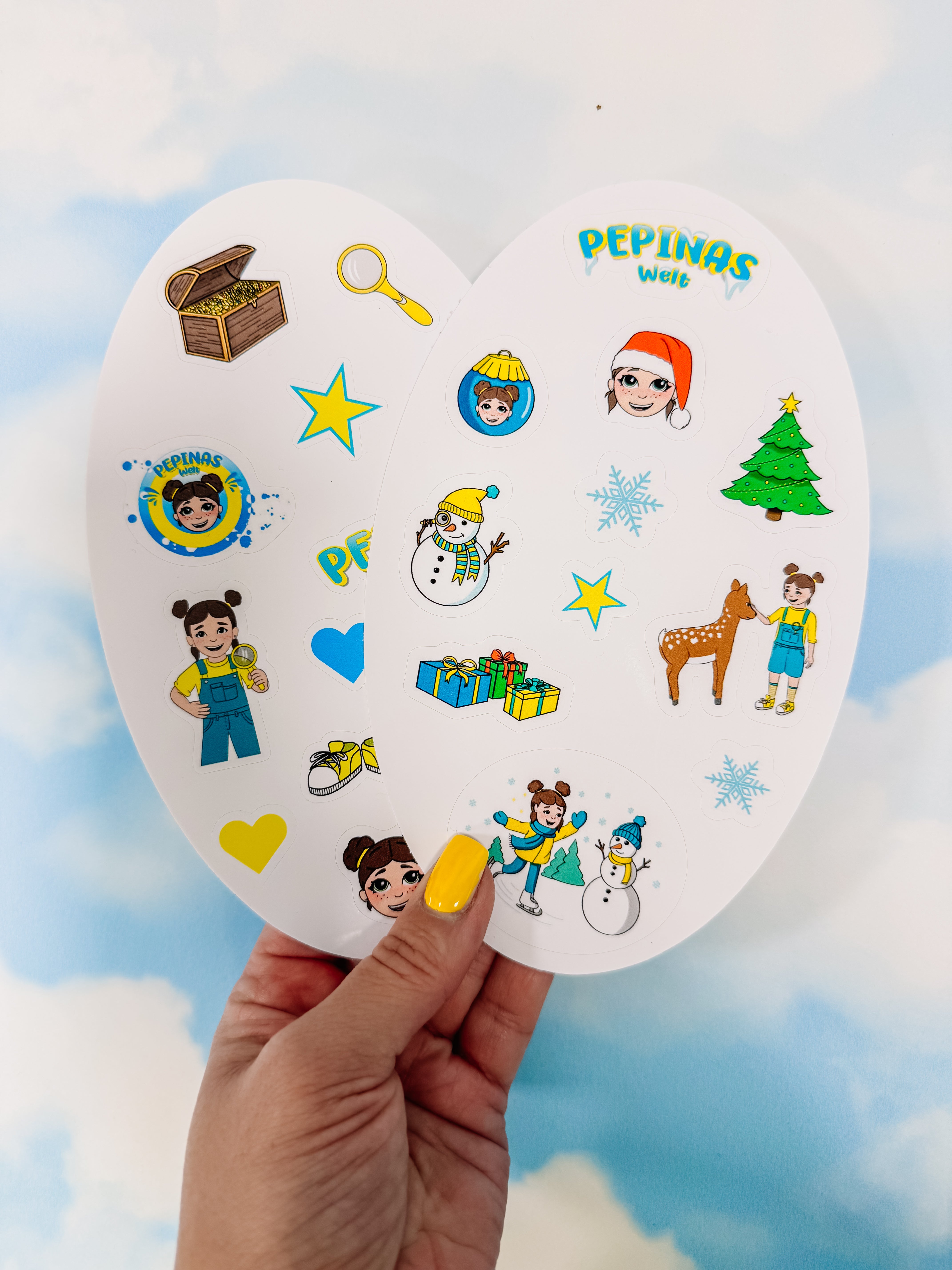 Pepina Sticker-Set – Pepinas Welt